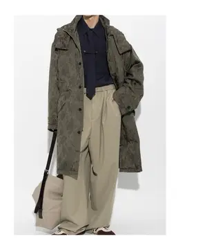 Dries Van Noten High-necked Long-sleeved Coat