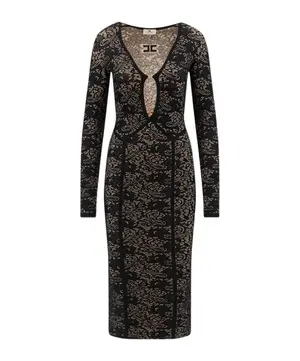 Elisabetta Franchi Cut Out Evening Dresses