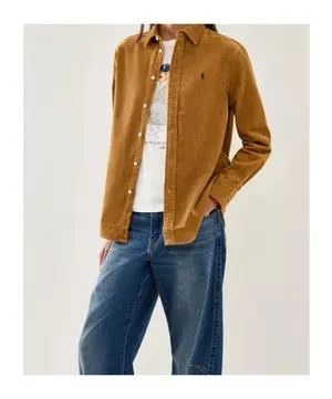 Polo Ralph Lauren Corduroy Embroidered Pony Shirt