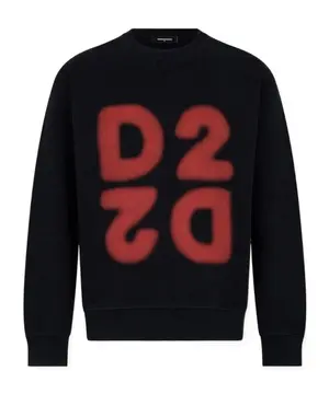 Dsquared2 Logo-print Sweatshirt - Black