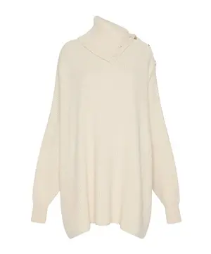 Sportmax Long-sleeved Dress - Beige