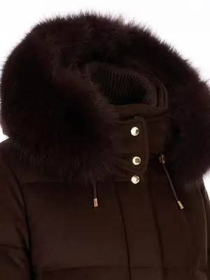 MOORER Hooded Padded Jacket
