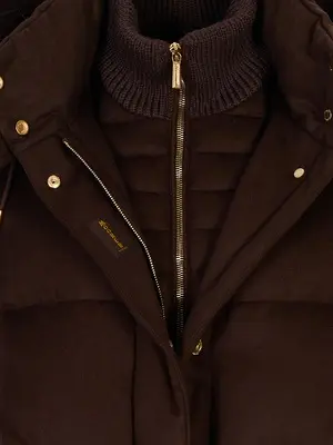 MOORER Hooded Padded Jacket