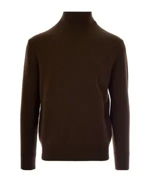 PAOLO PECORA Long-sleeved High Neck Sweater - No