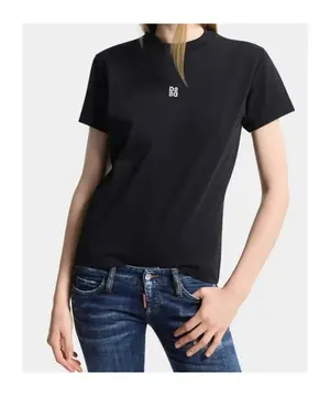 Dsquared2 Crew Neck Logo T-shirt Two-piece Set