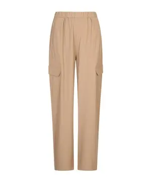 Fabiana Filippi Elastic-waist Casual Trousers - Nude