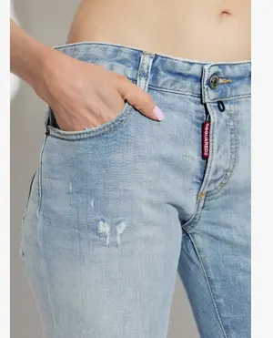 Dsquared2 Belt Loop Jeans