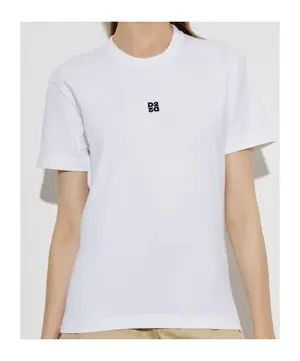 Dsquared2 Two-pack Crew Neck Short-sleeved T-shirts With Printed Chest