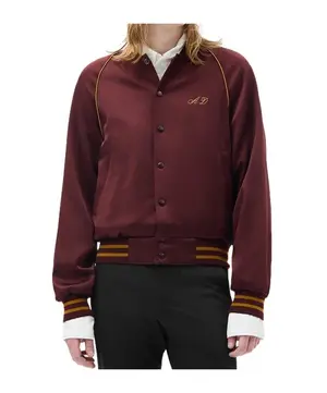 ANN DEMEULEMEESTER Embroidered Bomber Jacket