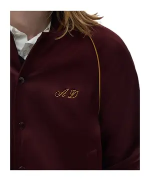 ANN DEMEULEMEESTER Embroidered Bomber Jacket
