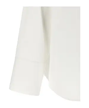 Alberta Ferretti Pleated Ruffle Shirt