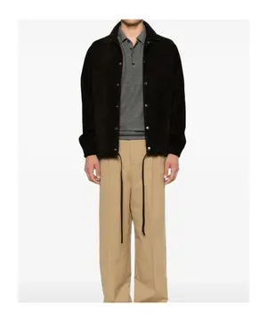 GIORGIO BRATO Long-sleeve Leather Jacket