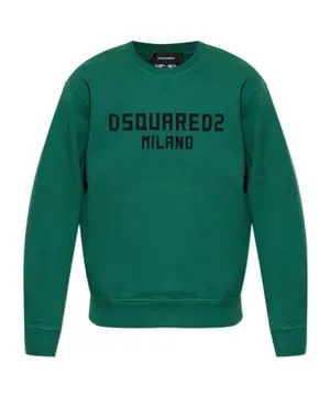 Dsquared2 Milano Cool-fit Crewneck Sweatshirt - Green