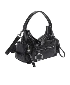 Stella McCartney Dartmoor Top Handle Shoulder Bag - Black