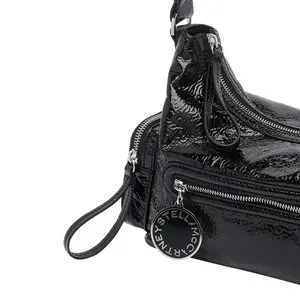 Stella McCartney Dartmoor Top Handle Shoulder Bag - Black