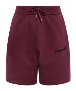 Dsquared2 Drawstring Shorts - Wine Red