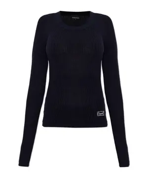 Dsquared2 Long-sleeved Pullover - Navy Blue