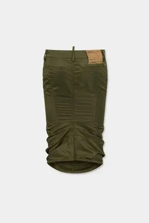 Dsquared2 Ruched Kick Skirt