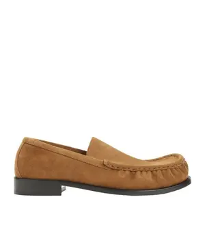 Dries Van Noten Round-toe Loafers - Tan