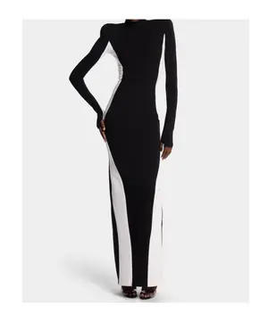 Dsquared2 Long-sleeve Maxi Dress