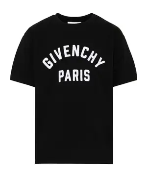 Givenchy Logo-print Short-sleeve T-shirt - Black