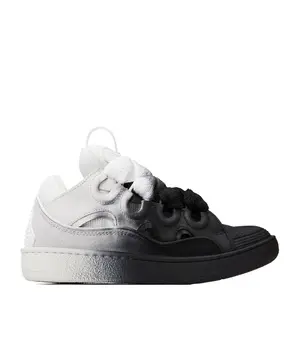 LANVIN Curb Spray Sneakers - White/black