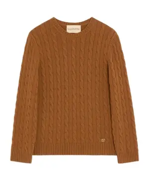 Valentino Garavani Cashmere Sweater - Brown