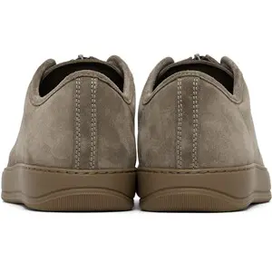 LANVIN Dbb1 Suede Zip Sneakers