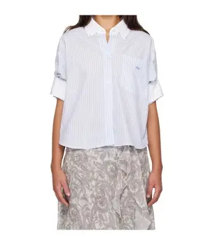 Acne Studios Short-sleeved Striped Shirt