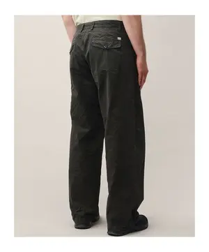 C.P. COMPANY Lens-detail Cargo Trousers - Gray