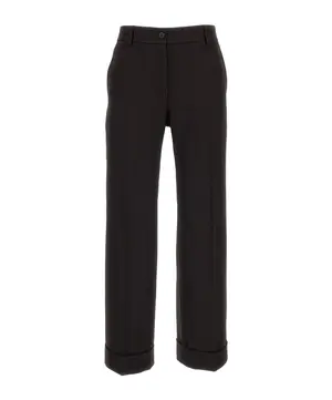 Alberto Biani Straight-leg Casual Pants - Brown