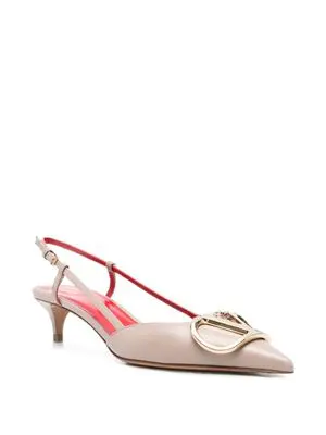 Valentino Garavani Vlogo Signature Slingback Pumps