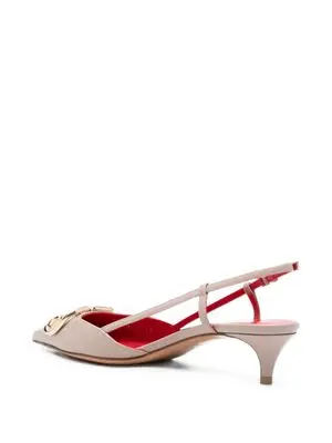 Valentino Garavani Vlogo Signature Slingback Pumps