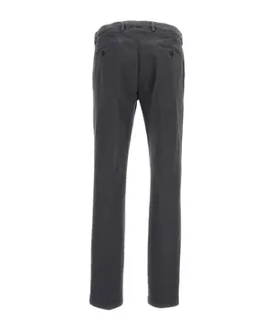 BRIGLIA 1949 Tailored Tapered Trousers - Black
