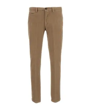 BRIGLIA 1949 Tapered Trousers With Belt Loops - No