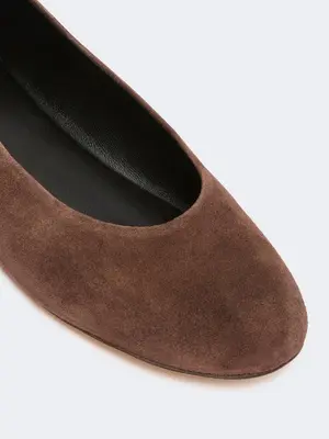 Max Mara Suede Ballerinas