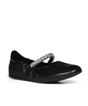 JIMMY CHOO Pleated Flats
