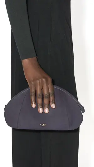 Alaïa Purse Small Clutch In Suede