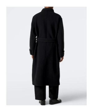 LEMAIRE Double-faced Wool High-neck Coat