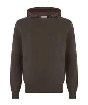 Herno Ribbed Sweatshirts Hoodies For Men