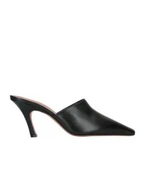 Amina Muaddi High-heeled Mules - Black
