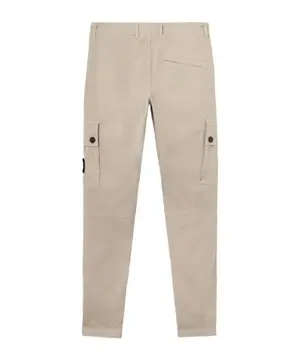 Stone Island Logo Patch Cargo Trousers