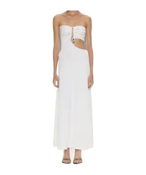 Christopher Esber Strapless Dress - White