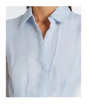 Simkhai Montgomery Shirt Dress - Blue
