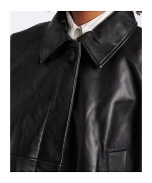 RÓHE Leather Blouson Jacket