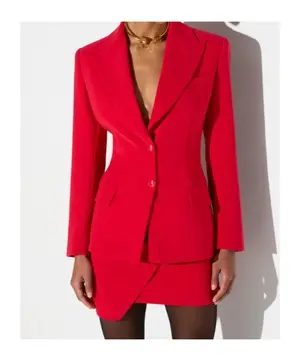 Elisabetta Franchi Lightweight Crêpe Jacket With Criss-cross Lacing