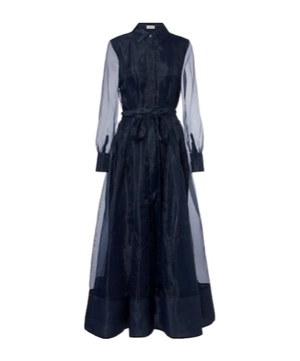 Simkhai Montgomery Shirt Dress - Blue