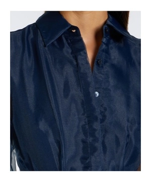 Simkhai Montgomery Shirt Dress - Blue