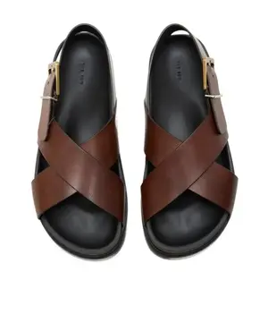 THE ROW Crossover-strap Buckle-fastening Sandals