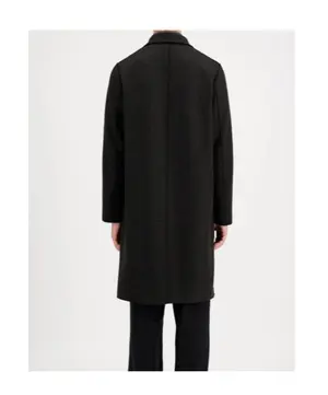Harris Wharf London Overcoat Jacquard Wool